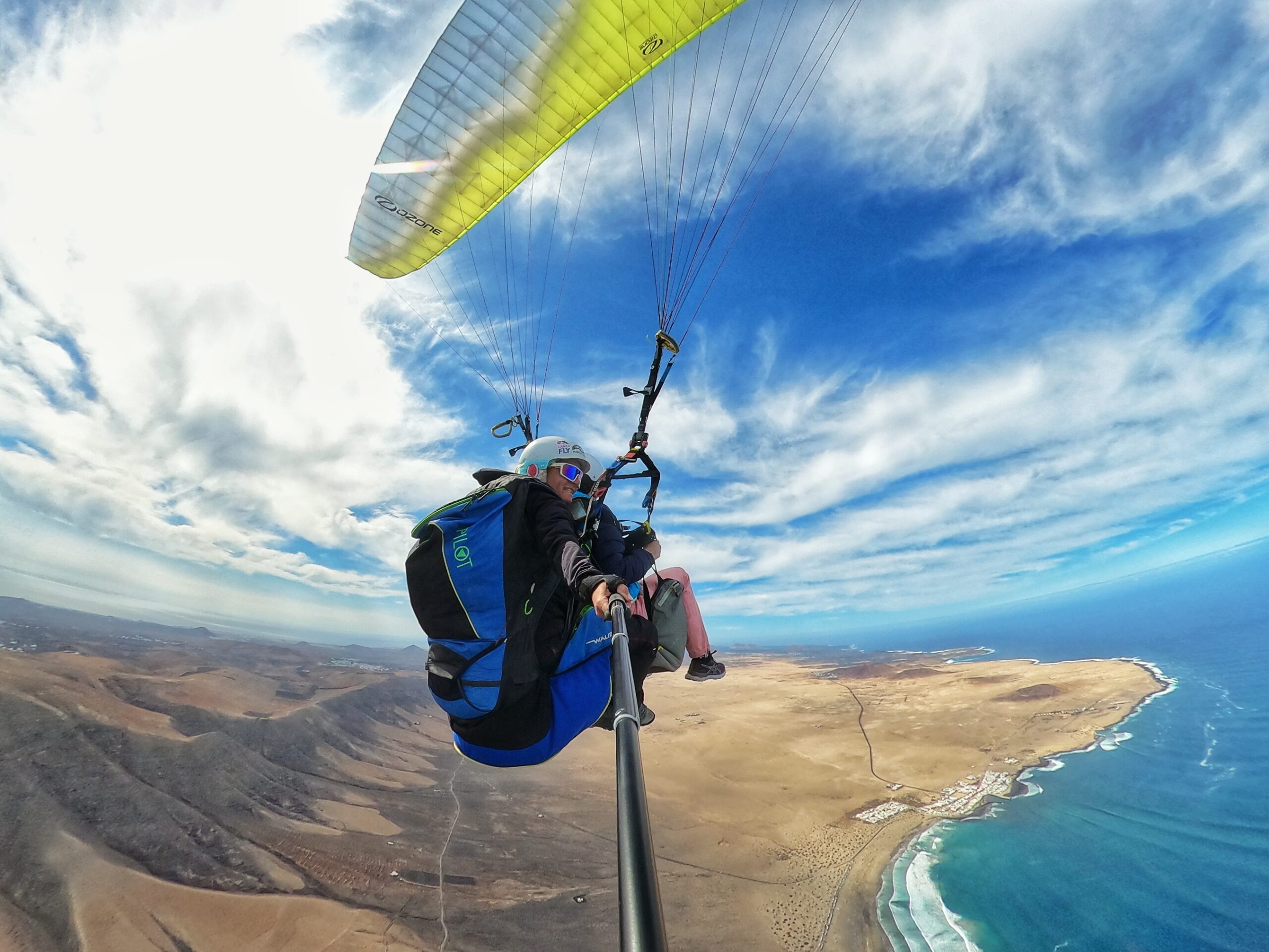 Paragliding Lanzarote | 2 flights at the best price | Freedome
